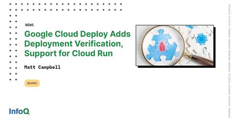 Google Cloud Deploy Adds Deployment Verification Support For Cloud Run InfoQ