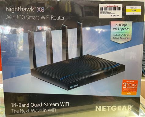 Je Sealed Netgear Nighthawk X8 Ac5300 Smart Wifi Router Computers And Tech Parts