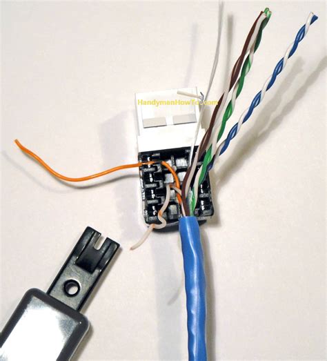How To Install An Ethernet Jack For A Home Network Handymanhowto