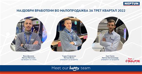 Најдобри вработени во малопродажба за трет квартал 2022