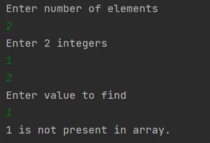 Java How To Make A Linear Search OOP Approach That Uses Input Scanner Stack Overflow