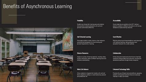 Asynchronous Learning Flexible Education Online Courses Ppt Template St Ai Ppt Presentation