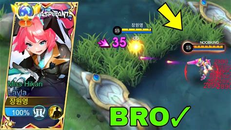 TOP GLOBAL LAYLA BEST 1 HIT BUILD 2024! THIS BRUTAL INSANE DAMAGE BUILD IS TOTALLY BROKEN!!😱💀 ...