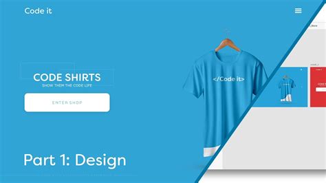 Web Design Speed Art Speed Code Shirt Store Website Part 1 Of 2