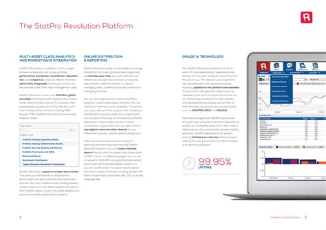 Statpro Revolution Brochure 2015 1 Pdf