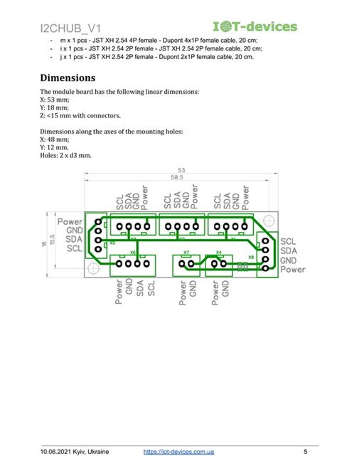 i2chub v1 datasheet en an i2c bus interfaces splitter