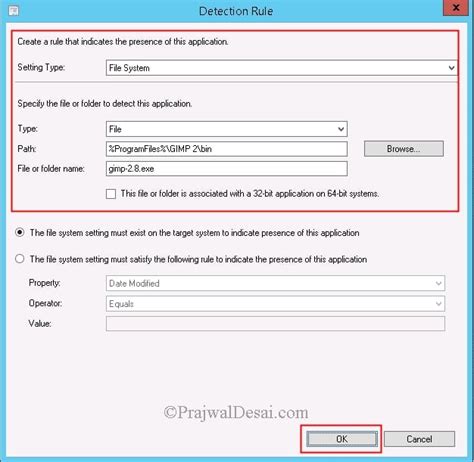how to deploy gimp software using sccm