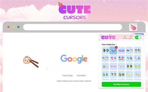 Custom Cursor for Chrome CUTE para Google Chrome Extensión Descargar