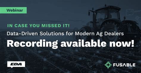 Edadata Datadrivensolutions Agdealers Fusable Drivingsales Eda Data