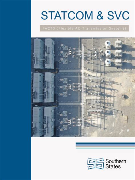 Statcom And Svc Pdf Electric Power Transmission Electromagnetism