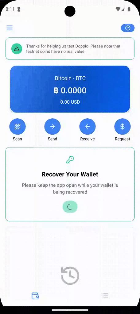 react native ncw sdk recovery issue no callback found for operation