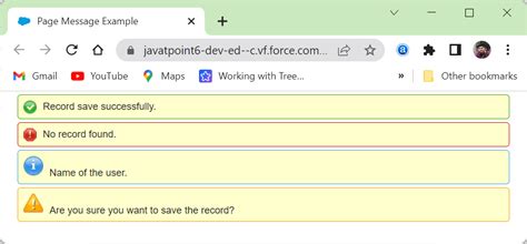 apex pagemessage component tpoint tech