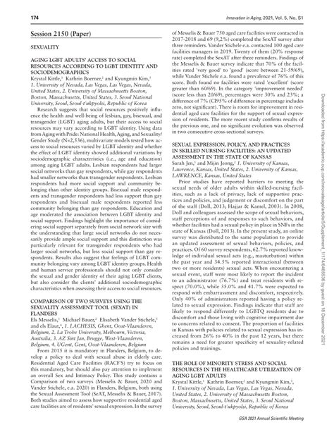 Pdf Comparison Of Two Surveys Using The Sexuality Assessment Tool