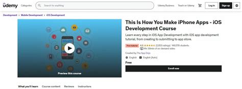 Of The Top IOS App Development Courses Paid And Free