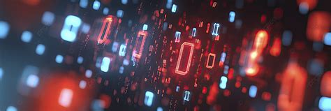 Abstract Binary Code Background Futuristic Digital Design Graphic Design Programming Future