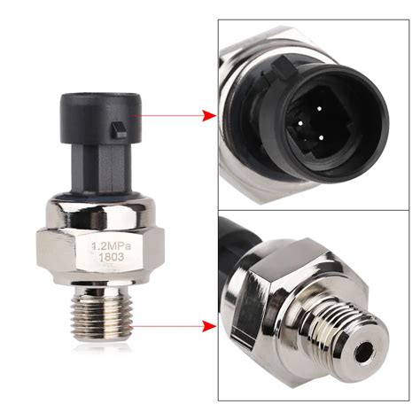 Ruist Pressure Transducer Transmitter Sensor G1 4 1 2mpa Stainless