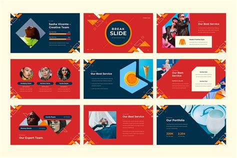Triangle Creative Google Slide Template