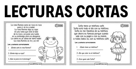 Lecturas Cortas con Preguntas para Niños de Primaria