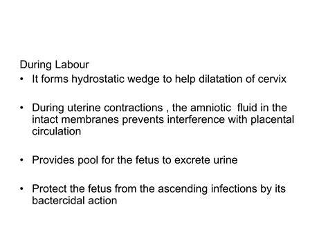 Placenta And Amniotic Fluid Structure Function Ppt