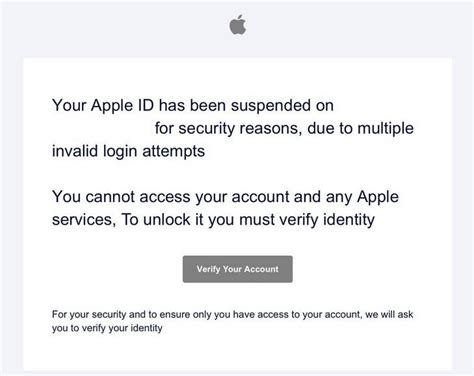 Scam Alert Fake Apple ID Suspended Emails Explained