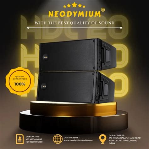 hdl 20a line array 1400 w at ₹ 70000 pair in new delhi id 2853299583691