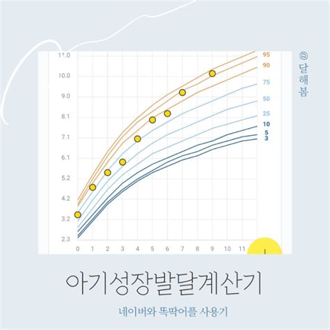 아기성장발달계산기 비교 W 네이버와 똑딱어플 네이버 블로그