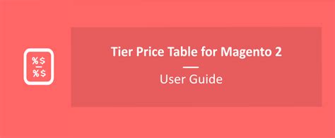 Magento 2 Tier Price Table Guide Ulmod
