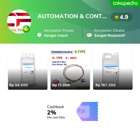 Toko AUTOMATION CONTROL SOLUTIONS Online Produk Lengkap Harga Terbaik Tokopedia