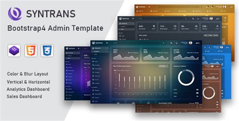 Syntrans Bootstrap Admin Template By Codervent ThemeForest