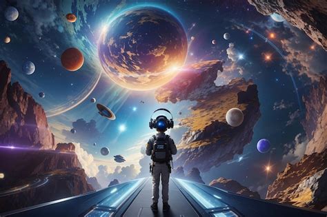 premium photo infinite realms exploring boundless possibilities in a