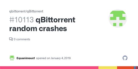 qBittorrent random crashes · Issue #10113 · qbittorrent/qBittorrent ...
