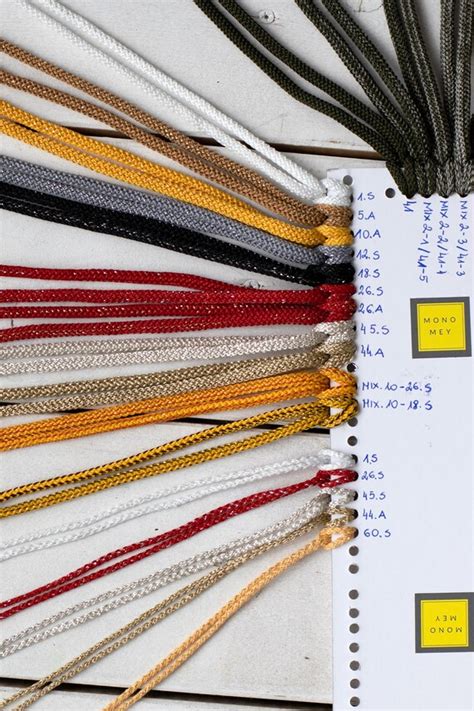 Mm Macrame Cord Macrame Cord With Lurex Yarn Shining Etsy