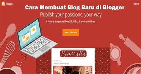Cara Membuat Blog Baru Di Blogger