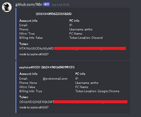 GitHub Zicking Discord Token Grabber A Simple Token Grabber With Varied Features
