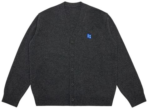 buy ader error trs tag cardigan charcoal bmsgfykt0701cc goat