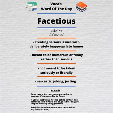 Facetious