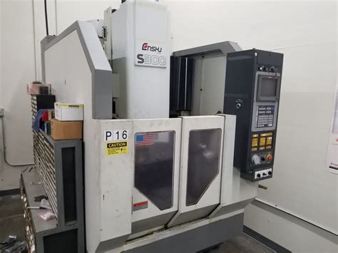 Enshu S300 Vmc 1996 10k Spindle Bt30 Taper Revelation Machinery