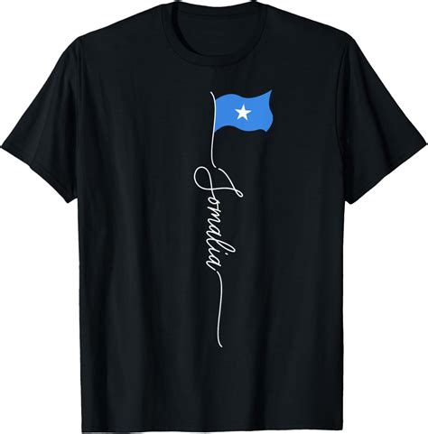 Somalia Flag Somali Flag Somali Patriotic Flag T Shirt