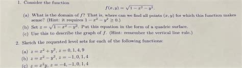 Solved Consider The Function F X Y Y A Chegg Com