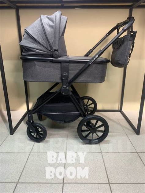 Детская коляска Luxmom A2 серая, новый, в наличии. Цена: 27 690₽ во ...