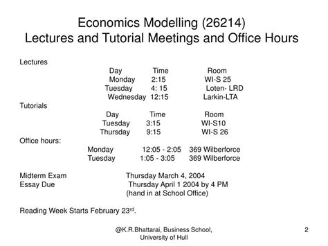 Ppt Economic Modelling Powerpoint Presentation Free Download Id440581