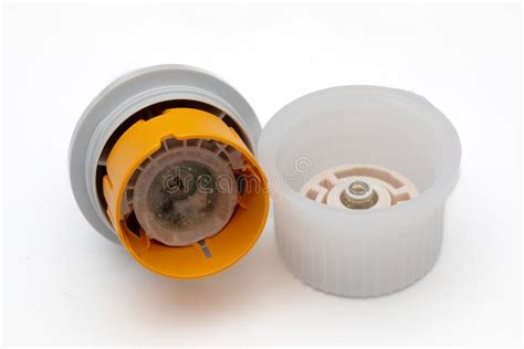 Wearable Glucose Sensor Applicator On White Background Pre Application