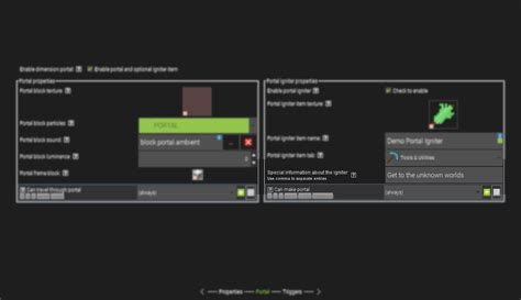 Custom Dimension Portal Igniters Have Support Special Information