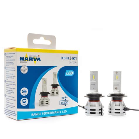 NARVA H7 LED Λάμπες Σετ
