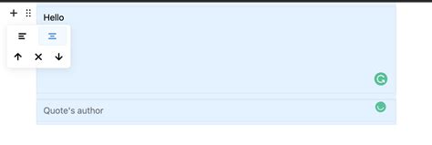 Bug Quote Aligment Is Not Working · Issue 2130 · Codex Teameditorjs · Github