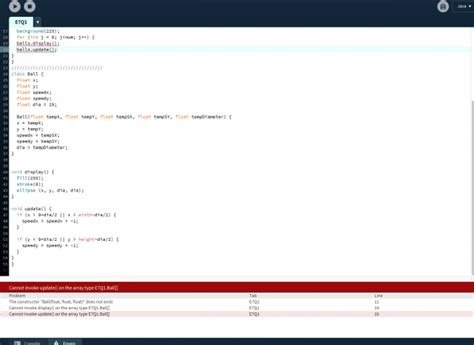 Constructor Does Not Exist Processing 2x And 3x Forum