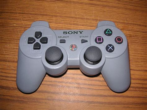 Ps3 Controller In Original Ps1 Grey R PS3