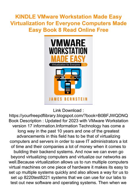 Kindle Vmware Workstation Made Easy Virtualization For Everyone Computers Made Easy Book 8 Read