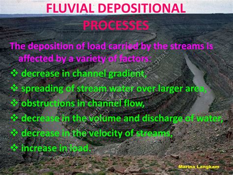 Fluvial Landforms Geography Geomorphology Pdf