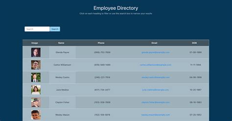 Github Aliciagorton19 React Employee Directory